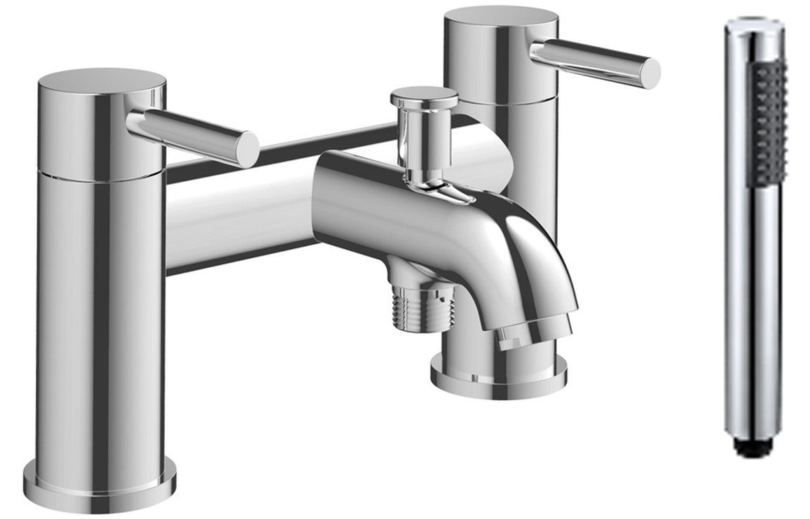 Lavant Bath/Shower Mixer & Bracket - Chrome 1.5 Bar — Kent Plumbing ...