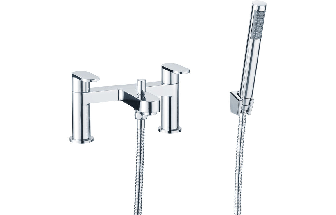Severn Bath/Shower Mixer & Bracket - Chrome 1.5 Bar — Kent Plumbing ...