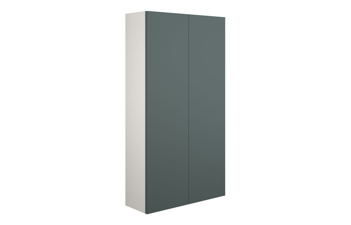 Daisy 600mm Slim 2 Door Storage Unit - Matt Green (Grey Cab) — Kent ...