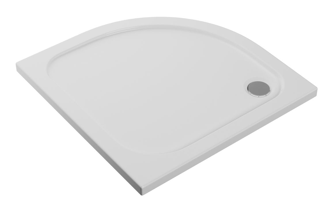 //2Go 45mm Low Profile 900mm Quadrant Tray & Waste - White - KPSB11146 ...