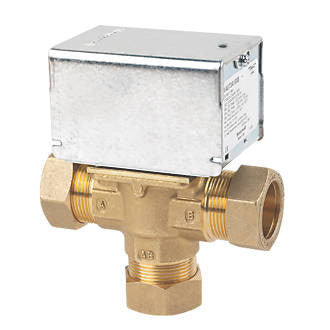 Honeywell 3 Port Mid-Position Valve - V4073A | Kent Plumbing Supplies
