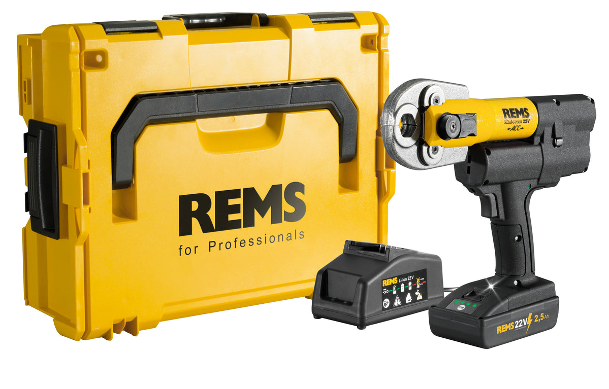 REMS Mini-Press 22V Press-Fit Pistol With L-Boxx - 578014 — Kent ...