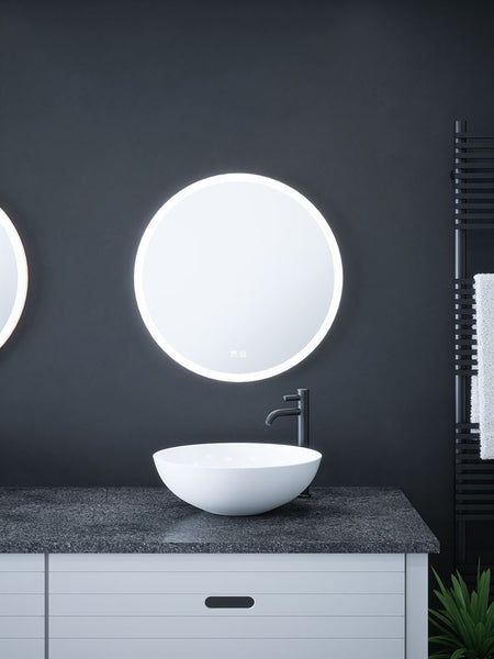 Sycamore Sudbury 600mm Tuneable LED Mirror With Demister - SY9009 ...